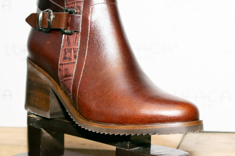 Botines Elegantes Mujer Café – Calzado Lufaca